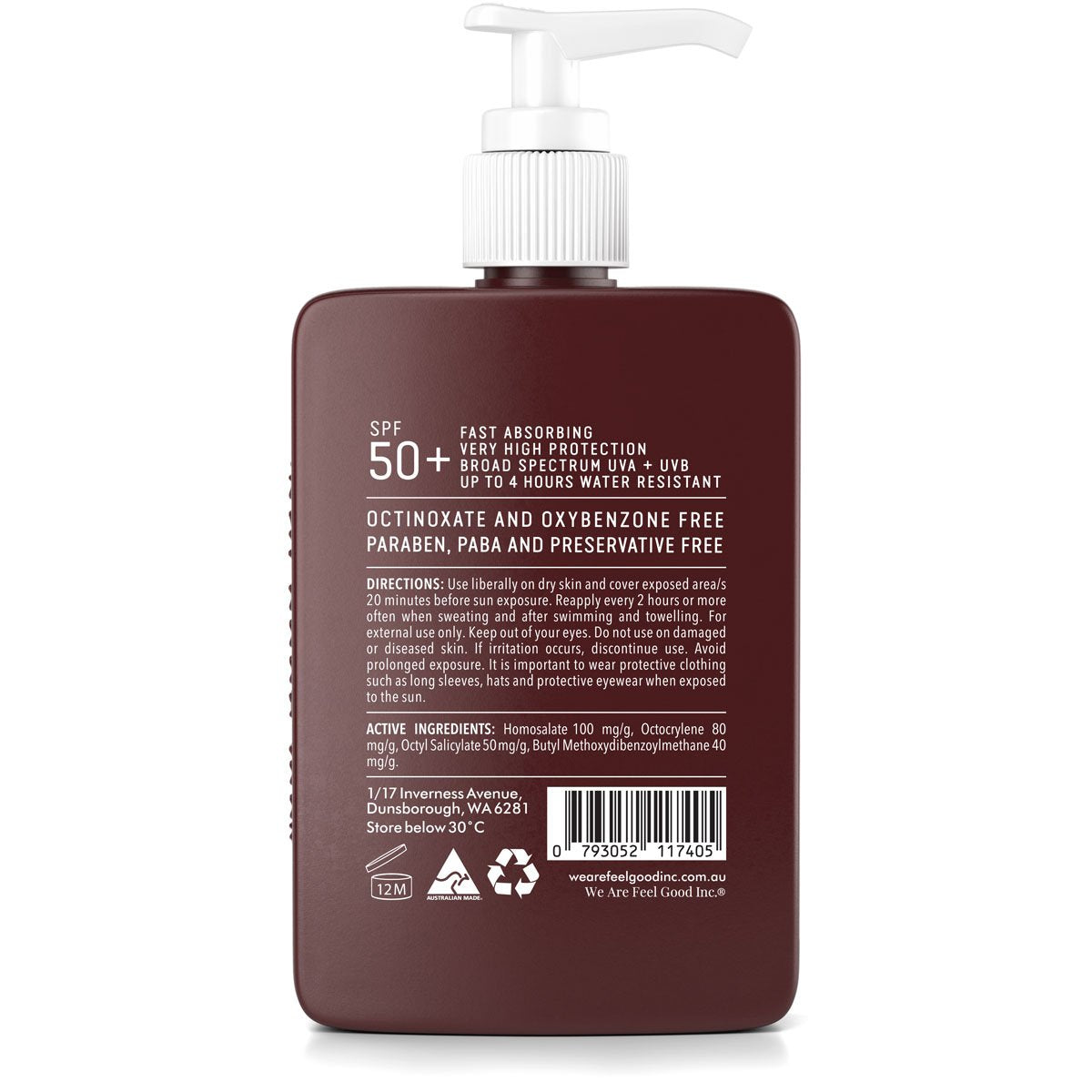 SHOP TOOMBUL SKIN & BEAUTY: Coconut Sunscreen SPF 50+ (400ml) – Toombul ...